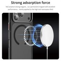 China Magnetic Skin Feel Anti Drop Phone Cases with Mental Frame for iphone 17 air Pro Shockproof Protective Cover for sale