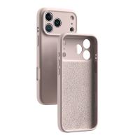 China Laudtec Slim Liquid Silicone 3 Layers Full Covered Soft Gel Rubber Case Cover for iPhone 17 Pro 2025 for Apple Magnetic Case for sale
