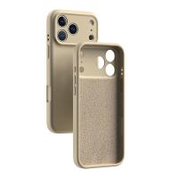 China Laudtec Slim Liquid Silicone 3 Layers Full Covered Soft Gel Rubber Case Cover for iPhone 17 Pro 2025 for Apple Magnetic Case for sale