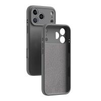 China Laudtec Slim Liquid Silicone 3 Layers Full Covered Soft Gel Rubber Case Cover for iPhone 17 Pro 2025 for Apple Magnetic Case for sale