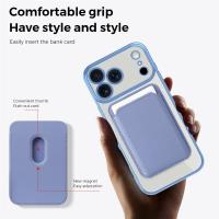 China For iPhone 17 Pro Max Case Compatible with  Premium TPU + PC Magnetic Card Wallet Holder  Business Design for Wallet Multi Color for sale