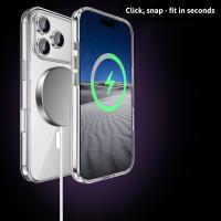 China Laudtec Magnetic Clear Phone Cases for iphone 17 air Transparent Shockproof Hard Pc Phone case Simple Protective Cover Sjk1097 Wholesale OEM/ODM/Private Label for sale