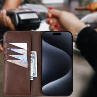 China For Laudtec Flip Leather Mobile Phone Cases for 17 Air 16 15 Pro Max Simple Business Shockproof Back Cover Wallet Card Shell Wholesale OEM/ODM/Private Label for sale