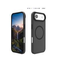 China Laudtec Magnetic Shockproof Protective Case Slim Skin Feel Phone Cover for iPhone 17 Pro with Translucent Hard Back Soft Edge for sale
