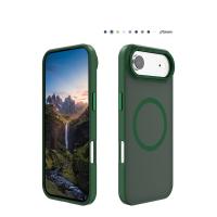 China Laudtec Magnetic Shockproof Protective Case Slim Skin Feel Phone Cover for iPhone 17 Pro with Translucent Hard Back Soft Edge for sale