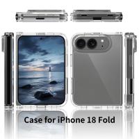 China Laudtec Transparent Ultra-thin Foldable case for iPhone 18 Fold Scratch-resistant and Anti-fingerprint Supports Custom logo OEM for sale