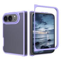 China Wholesale PC TPU Shockproof Phone Cases Matte Frosted Protective Phone Covers for iPhone 18 Fold 2026 for sale