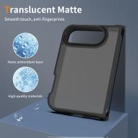 China Wholesale PC TPU Shockproof Phone Cases Matte Frosted Protective Phone Covers for iPhone 18 Fold 2026 for sale