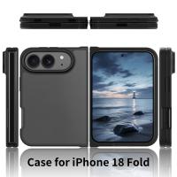 China Wholesale PC TPU Shockproof Phone Cases Matte Frosted Protective Phone Covers for iPhone 18 Fold 2026 for sale
