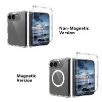 China Laudtec Crystal Anti-scratch Clear Case for iPhone 18 Fold Anti-Yellowing TPU PC 2-in-1 Hard Back Shockproof Protective Cover for sale