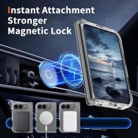 China Laudtec Crystal Anti-scratch Clear Case for iPhone 18 Fold Anti-Yellowing TPU PC 2-in-1 Hard Back Shockproof Protective Cover for sale