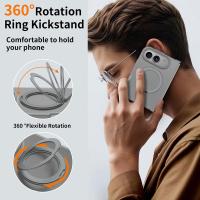 China ODM OEM 900gf Strong Magnetic Matte Hard Case for iPhone 18 Fold with 360 Rotatable Kickstand Shockproof Phone Cover for sale