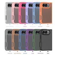 China Skin-Feel 2-in-1 Phone Case for iPhone 18 Fold  Anti-Fingerprint Cover 4-Corner Shockproof Ultra Slim Foldable Protective Shell for sale