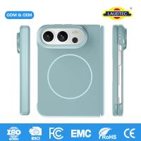 China Magnetic Ring Phone Case Manufacturer Two Shot Injection Molding Matte Finish Phone Case Supplier for iPhone 18 Fold for sale