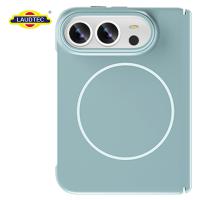 China Magnetic Ring Phone Case Manufacturer Two Shot Injection Molding Matte Finish Phone Case Supplier for iPhone 18 Fold for sale
