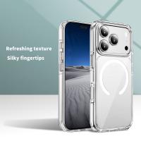 China Laudtec Clear Magnetic Phone Cases for iPhone 18 Pro Max Fold TPU+PC Shockproof Luxury Simple Protective Cover Custom Logo for sale