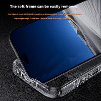 China Laudtec Clear Magnetic Phone Cases for iPhone 18 Pro Max Fold TPU+PC Shockproof Luxury Simple Protective Cover Custom Logo for sale
