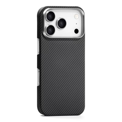China Laudtec Real Carbon Fiber Phone Cases Magnetic Charging Shockproof Back Cover Ultra Thin for Iphone Air 17 16 Pro Max Sjk1108 Wholesale OEM/ODM/Private Label for sale