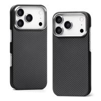 China Laudtec Real Carbon Fiber Phone Cases Magnetic Charging Shockproof Back Cover Ultra Thin for Iphone Air 17 16 Pro Max Sjk1108 Wholesale OEM/ODM/Private Label for sale