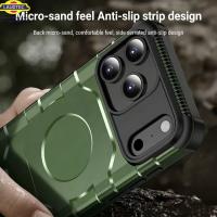 China Laudtec Solid Color Magnetic Phone case with airbag protection for iPhone 17 Supports OEM/ODM/private Customization for sale