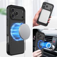 China Laudtec 2 in 1 Tpu Pc Shockproof Mobile Phone Case Strong Magnetic Custom Logo Oem for Iphone Air 17 15 Pro Max 17E Sjk1117 for sale