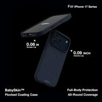 China Laudtec Baby Skin Phone Case Tpu Pc Magnetic Solid Color Business Back Cover Oem/Odm Wholesale for Iphone Air 17 Pro Max Sjk1117 for sale