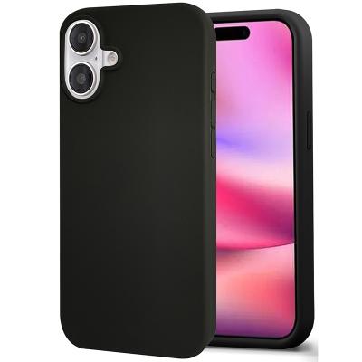 China For Laudtec Simple Business Design Lightweight Liquid Silicone Phone Case for iPhone 17 Air OEM Custom Logo Soft Back Cover for sale