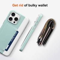 China For Laudtec Sjk1036 Luxury Mobile Phone Case for iPhone 17 Air 16 Promax PU Leather Back Cover Shockproof Shell Wallet Card for sale