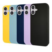 China For Laudtec Simple Business Design Lightweight Liquid Silicone Phone Case for iPhone 17 Air OEM Custom Logo Soft Back Cover for sale