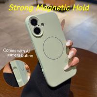 China Ultra-Grip Magnetic Liquid Silicone Case for iPhone 15/16/17 Premium Fit Laudtec Wholesale OEM/ODM/Private Label for sale