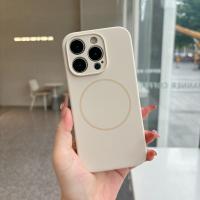 China Ultra-Grip Magnetic Liquid Silicone Case for iPhone 15/16/17 Premium Fit Laudtec Wholesale OEM/ODM/Private Label for sale