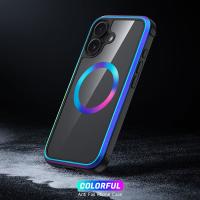 China Laudtec Magnetic Wireless Charging Colored TPU+PC Mobile Phone Cover for iPhone 17 for iPhone 17 Pro Max for sale