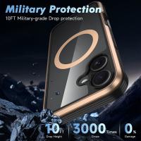 China Laudtec Magnetic Wireless Charging Colored TPU+PC Mobile Phone Cover for iPhone 17 for iPhone 17 Pro Max for sale