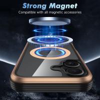 China Laudtec Magnetic Wireless Charging Colored TPU+PC Mobile Phone Cover for iPhone 17 for iPhone 17 Pro Max for sale
