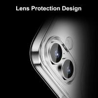 China Laudtec ultra Thin Anti-fingerprint Crystal Transparent Back Cover Magnetic clear Phone case for iphone 17 Pro Max for sale