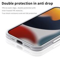 China Magnetic Shockproof Case for iPhone 17 16 Pro Max Luxury Skin Feeling Matte Cover with Metal Lens Frame Mobile Phone Shell for sale