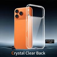 China Shockproof Phone Case Transparent PC TPU Hybrid Drop Resistance Armor Mobile Phone Cover Clear Case for iPhone 17 Pro Max for sale