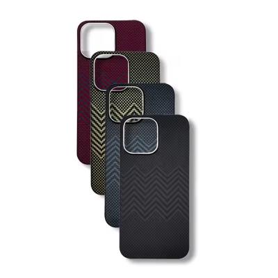 China Real Carbon Fiber Shockproof Mobile Case Ultra Thin Cover for iPhone 15 16 14 13 Plus Pro Max Laudtec for sale