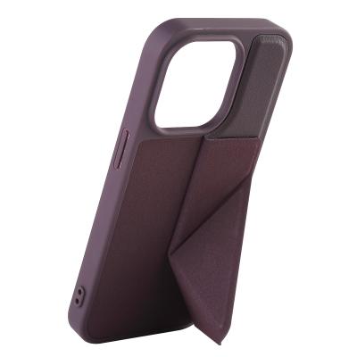 China For 15 Pro Max TPU+PC Case Stand Design Waterproof Shockproof Protective Mobile Phone Case for sale