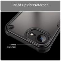 China Hard Armor PC TPU Phone Case for iPhone 16E 2025 Shockproof Camera 360 Protection Brushed Phone Cover OEM ODM for sale