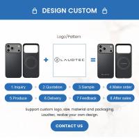 China Laudtec Real Carbon Fiber Phone Cases for I Phone Air 17 15 Pro Max 17E Simple Business Back Cover Custom Logo Oem/Odm Sjk1116 for sale