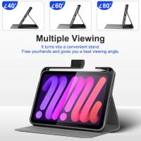China Laudtec Genuine Leather Case for iPad Pro 13 Inch M4 2024 with Stylus Holder Protective Shockproof Premium Stand Auto Sleep/Wake for sale