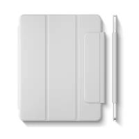 China Laudtec Double Magnetic PU Tablet Cover Slim Thin Business Tablet Cover Case for iPad Pro 11 for iPad Air 11 for sale