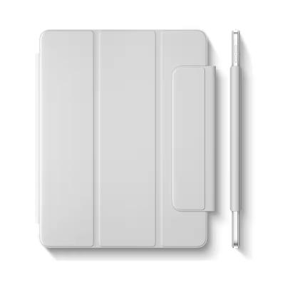 China Laudtec Double Magnetic PU Tablet Cover Slim Thin Business Tablet Cover Case for iPad Pro 11 for iPad Air 11 for sale