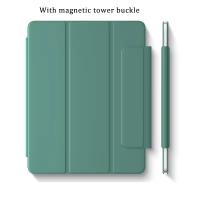 China Laudtec Double Magnetic PU Tablet Cover Slim Thin Business Tablet Cover Case for iPad Pro 11 for iPad Air 11 for sale