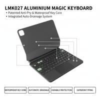 China Laudtec Aluminum Magnetic Backlit Keyboard Case with Trackpad, Waterproof Scratchproof Keycaps for iPad Pro 11 / iPad Air for sale
