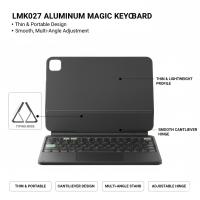 China Laudtec Aluminum Magnetic Backlit Keyboard Case with Trackpad, Waterproof Scratchproof Keycaps for iPad Pro 11 / iPad Air for sale