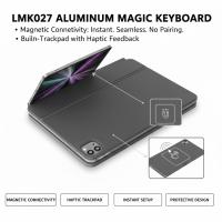 China Laudtec Aluminum Magnetic Backlit Keyboard Case with Trackpad, Waterproof Scratchproof Keycaps for iPad Pro 11 / iPad Air for sale