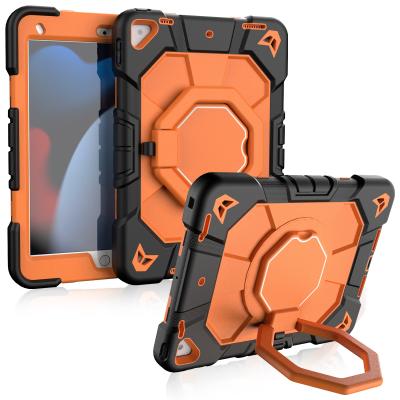 China For Laudtec Custom Logo Silicone Tablet Case for iPad 7th 9th 10.2 Inch Kids Shockproof Kickstand School Travel Office for sale