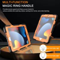China For Laudtec Custom Logo Silicone Tablet Case for iPad 7th 9th 10.2 Inch Kids Shockproof Kickstand School Travel Office for sale